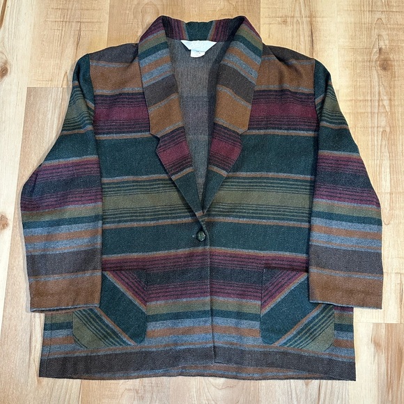 Blair | Jackets & Coats | Blair Vintage Blazer Boho Vibes Aztec Print ...